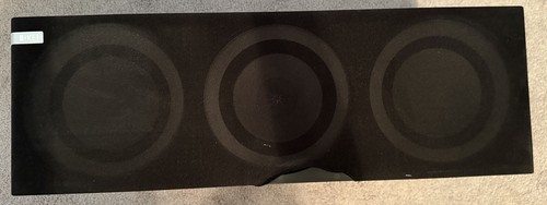 KEF Q600C 6.5" 2-WAY WHITE CENTER SPEAKER WITH BLACK CLOTH GRILL IN ...