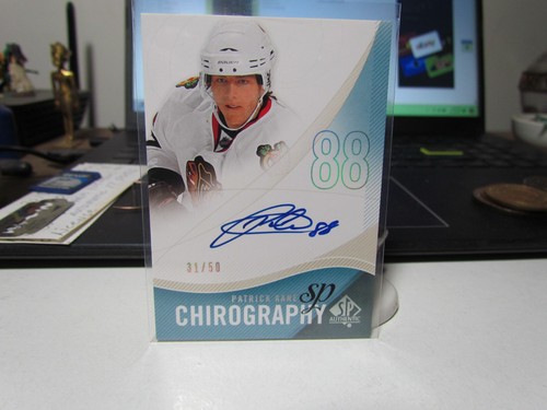 2010-11 Upper Deck SP Authentic Chirography Patrick Kane Auto 31 /50 | eBay