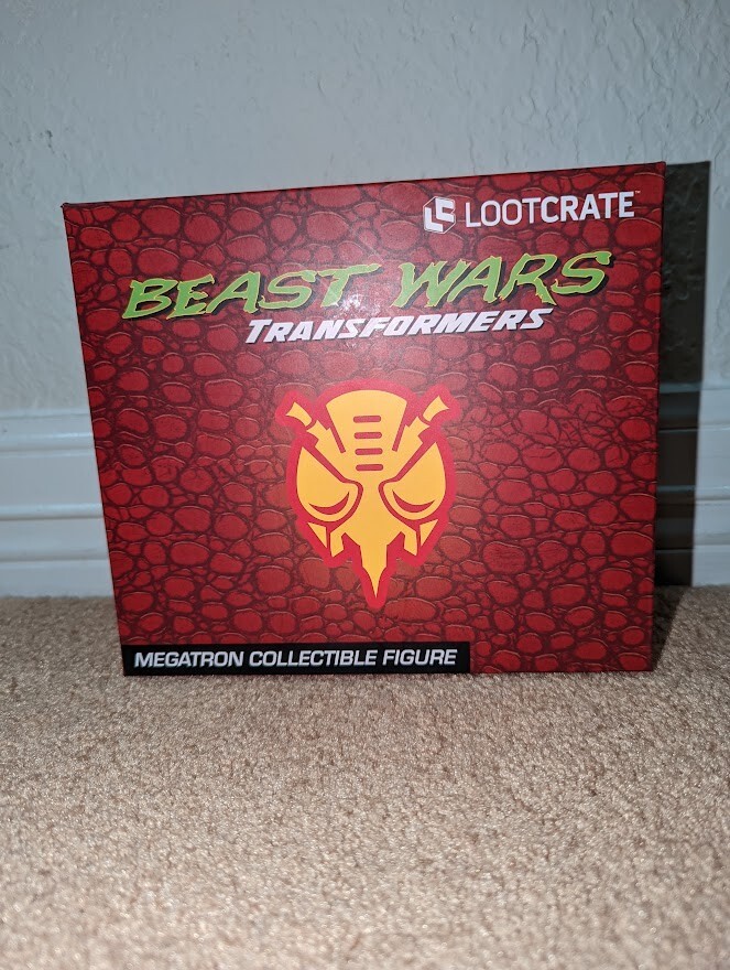 NEW IN BOX Loot Crate Transformers Figure Beast Wars Predacon Megatron ...