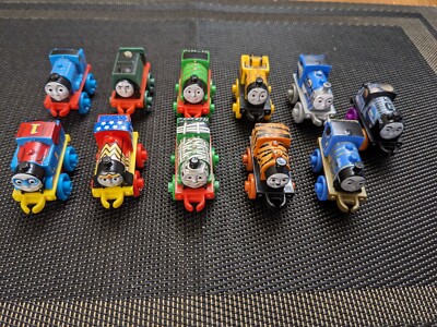 Lot of 11 Gullane Thomas Train Friends Minis Engine Tank DC Comics ...