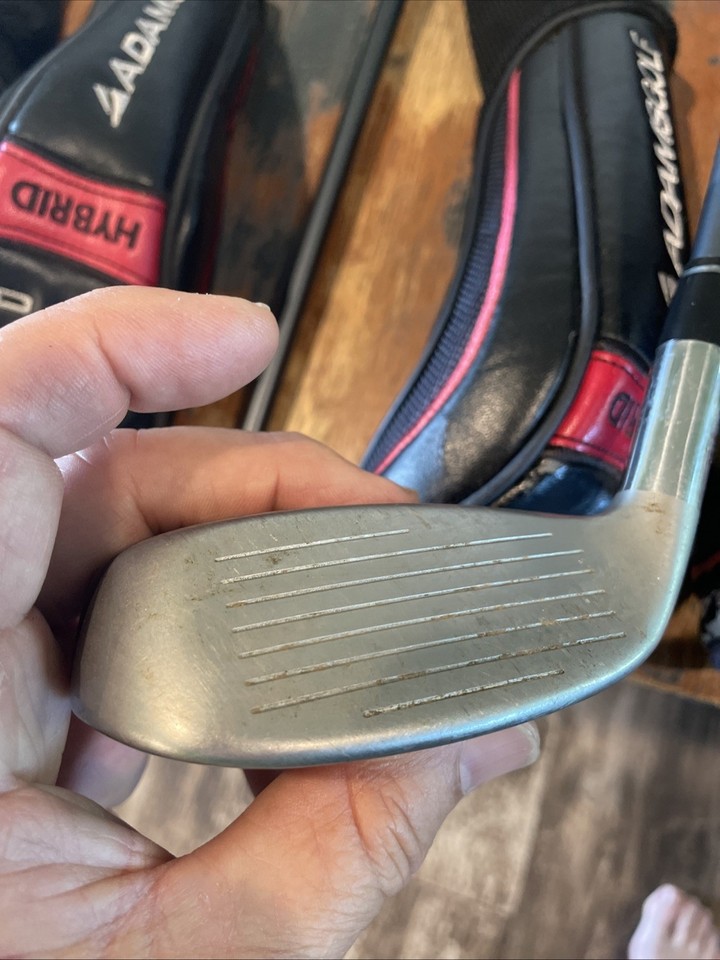 NICE ADAMS IDEA A12OS 3W, 3,4,6,7 HYBRID SET ADAMS GRAPHITE MEN RH | eBay