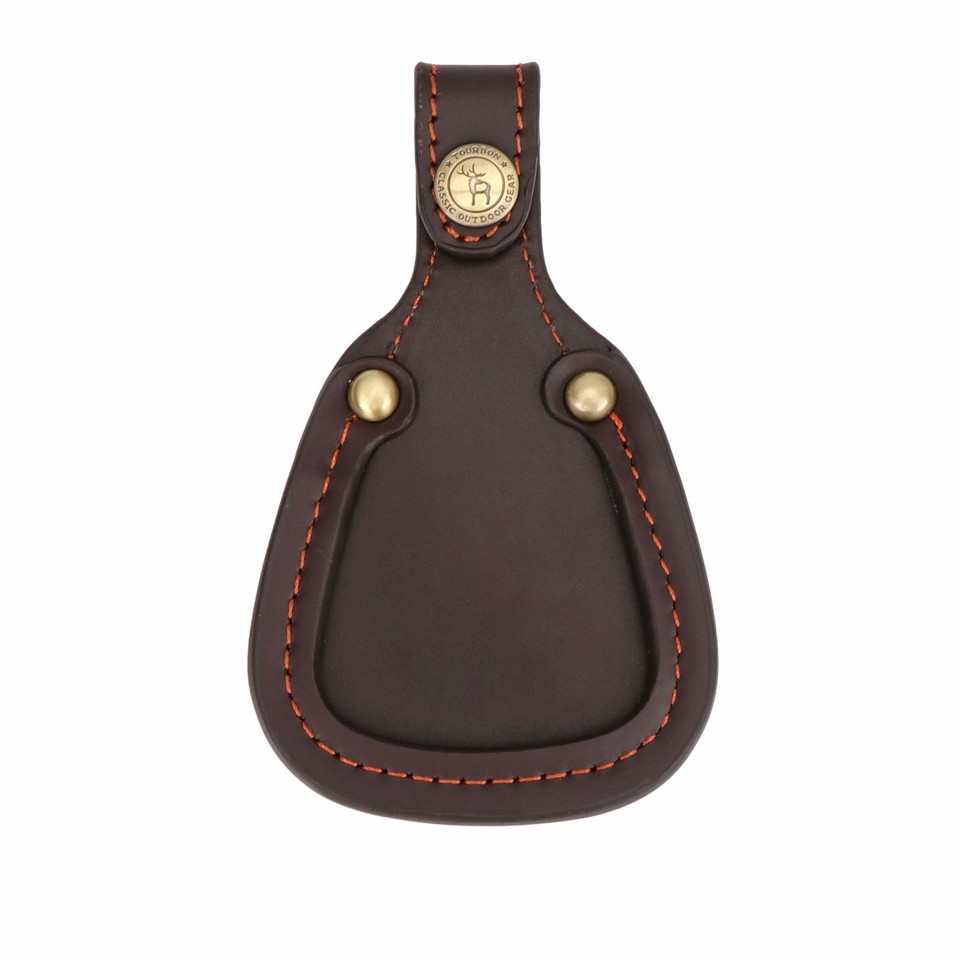 TOURBON Leather Gun Barrel Rest Shoes Toe Protector O/U Shotgun Holder ...