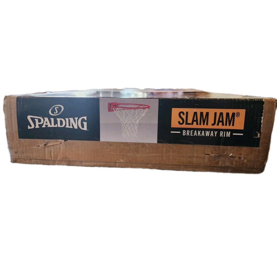 Spalding Slam Jam Breakaway Rim With Net 7800SP New In Box | eBay