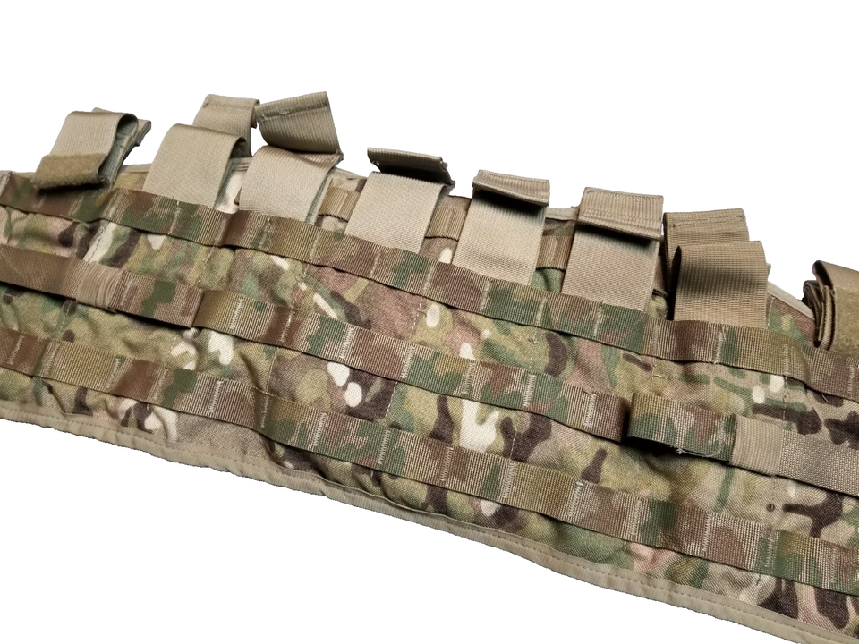 US Army OCP Multicam MOLLE Tactical Assault Panel TAP Vest Chest Rig ...