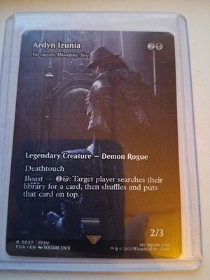 MTG FINAL FANTASY THROUGH THE AGES VARRAGOTH, BLOODSKY SIRE BORDERLESS ...