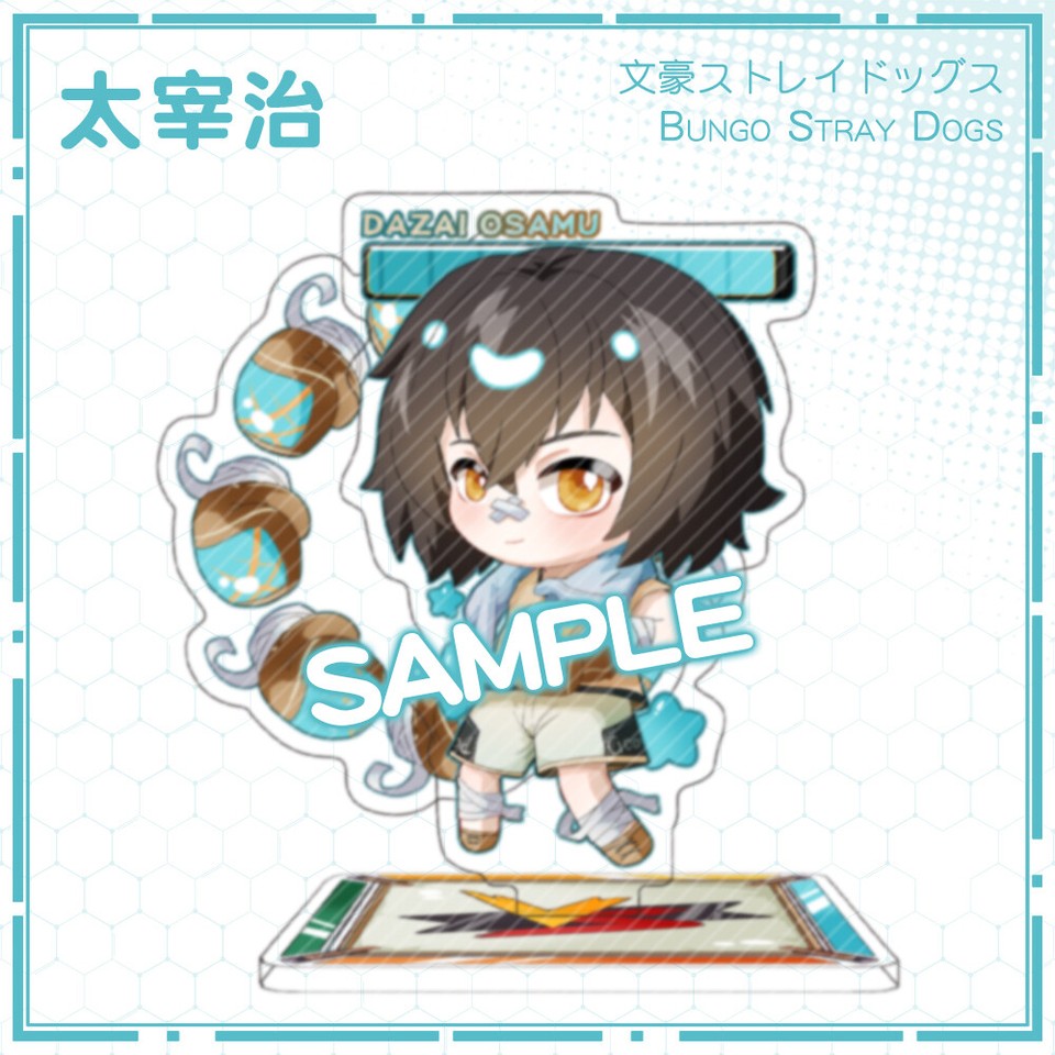 Bungo Stray Dogs Anime Rotate Standing Board Acrylic Cospaly Standing ...