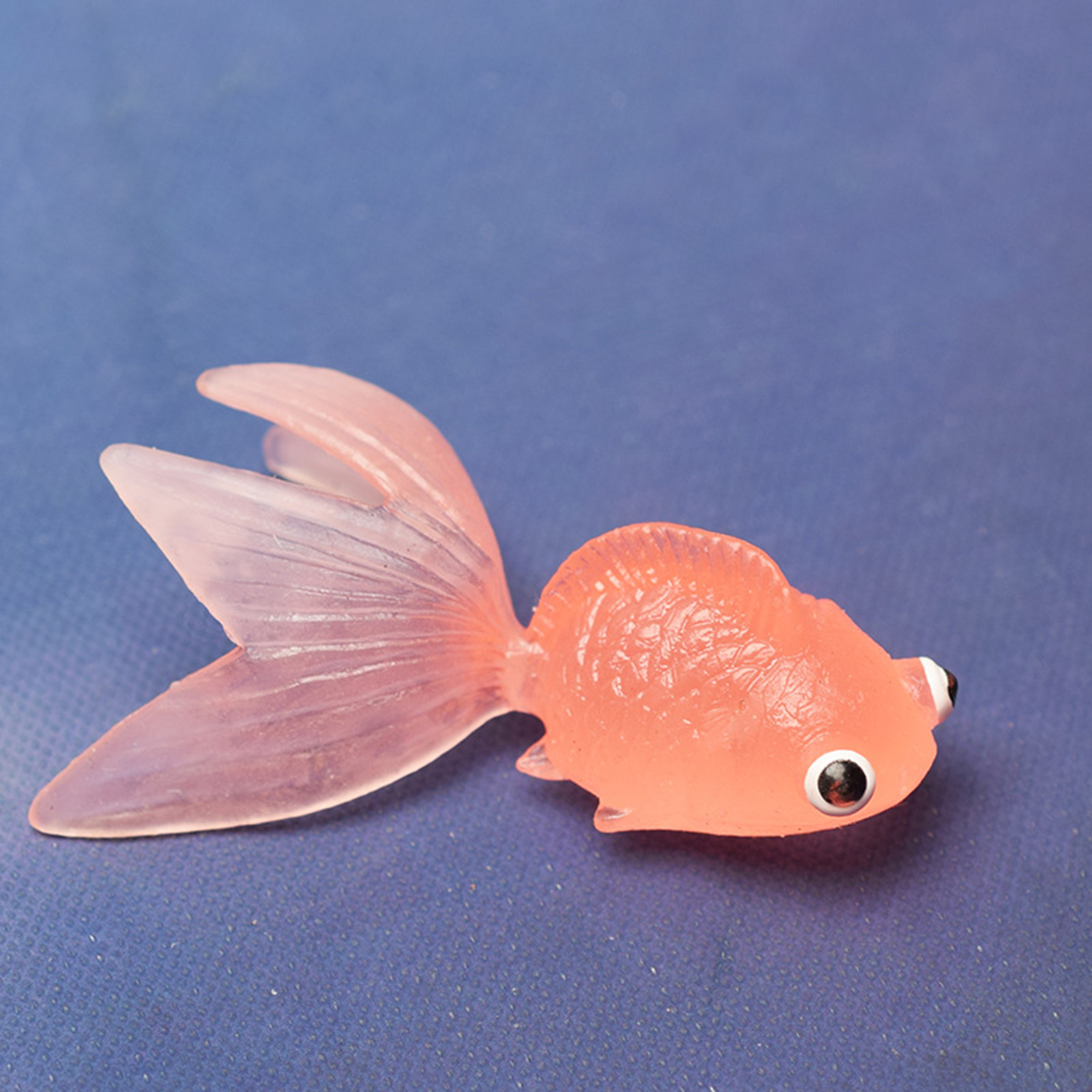Fish Figure Toy Cartoon Decoration Mini Goldfish Model Baby Bath Toy ...