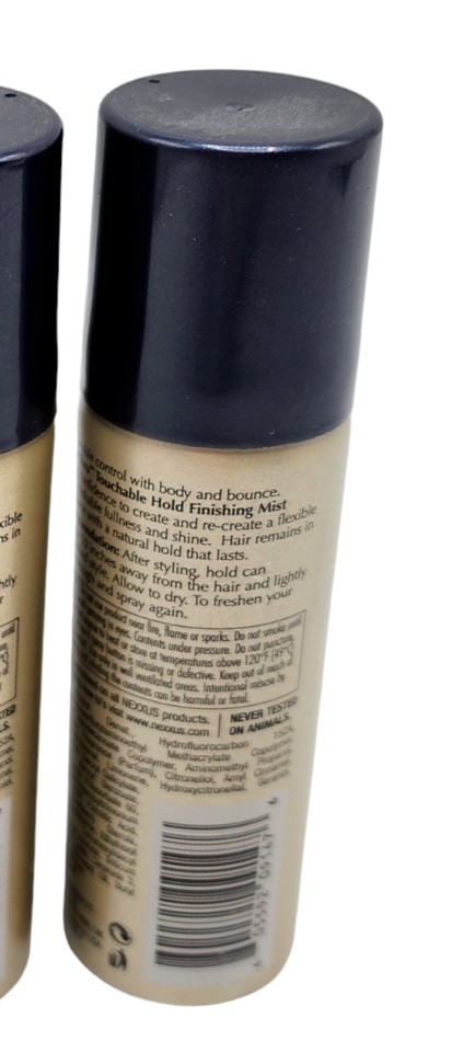 NEXXUS Salon Hair Care Comb Thru Touchable Hold Finishing Mist ...