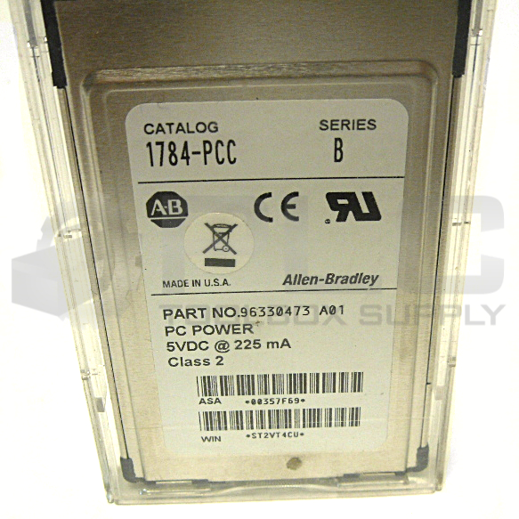 ALLEN BRADLEY 1784-PCC SER B DEVICENET COMMUNICATIONS INTERFACE CARD ...