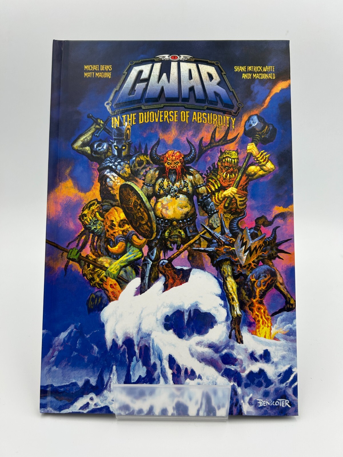 GWAR: IN THE DUOVERSE OF ABSURDITY - HARDCOVER BOOK Z2 Comics | eBay