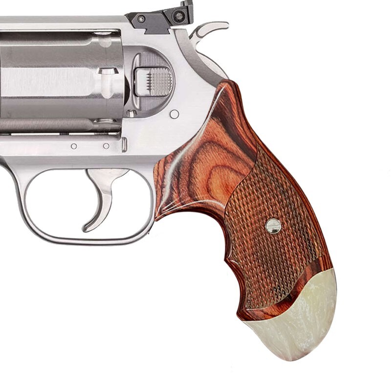 KIMBER K6S DASA GRIPS Checkered Diamond Wood Grip Combat Grip | eBay