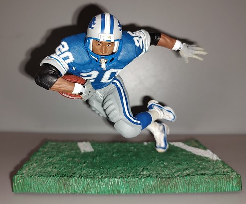 McFarlane Barry Sanders Figure NFL Football Legends Series 1 Lions SEE ...