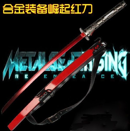 S0427 GAME METAL GEAR RISING REVENGEANCE MURASAMA HIGH FREQUENCE RED ...