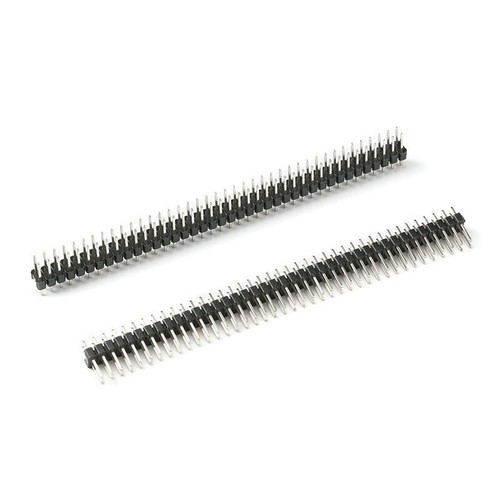 10Pcs 2.54mm 80 Pin Male Double Row Pin Header Strip Straight Needle ...