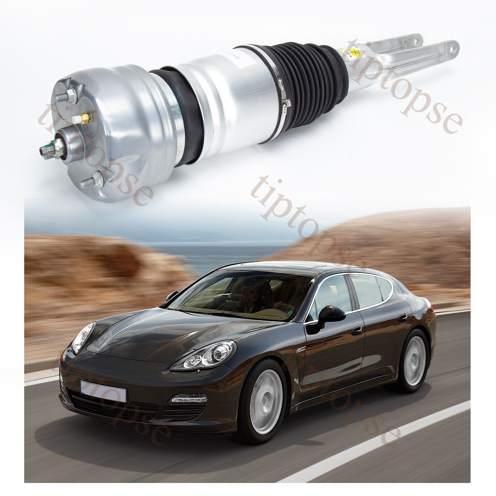 Fits 2014- 2016 Porsche Panamera 970 Front Air Suspension Strut Left ...
