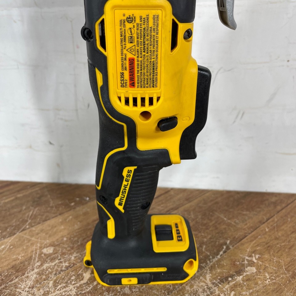 Dewalt DCS356 20V Cordless Brushless 3-Speed Oscillating Multi Tool | eBay