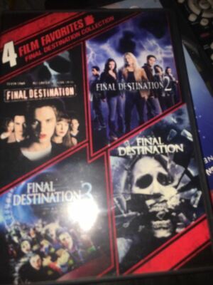 Final Destination Collection: 4 Film Favorites (DVD, 2010, 4 Disc Set ...