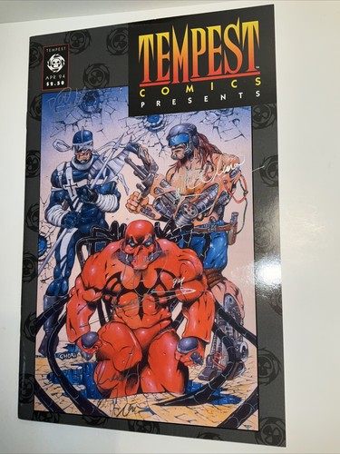 Tempest Comics Presents Vol. 1 #1 Published By Tempest Comics Signed | eBay