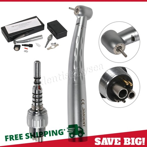 KAVO Style Dental Fiber Optic LED High Speed Handpiece / Quick Coupler ...