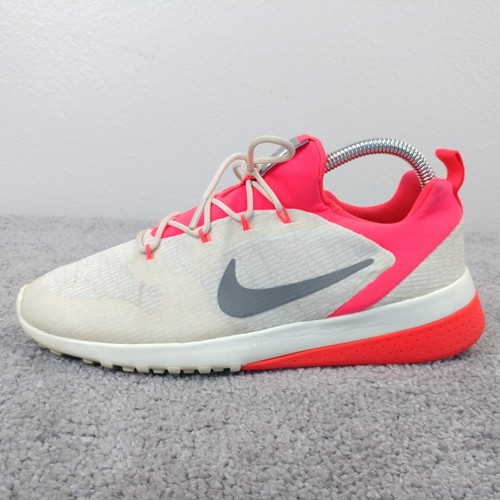 Nike CK Racer Womens 8 Running Shoes Low Top Trainers White Pink 916792 ...