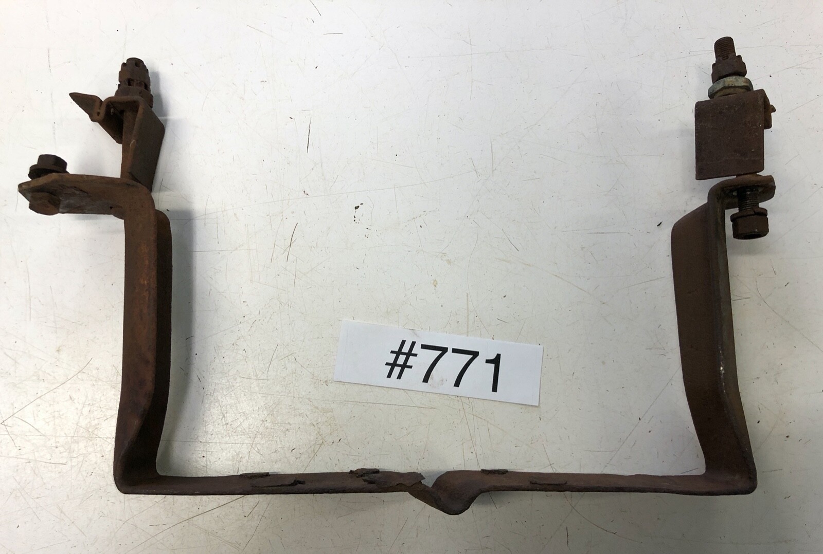 FORD MODEL A BATTERY BOX HOLDER W/ MOUNTING BOLTS #771 | eBay