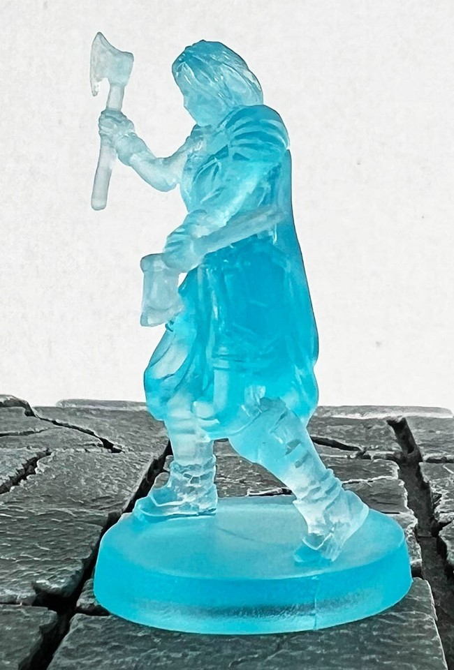 Revenant Female Fighter Ghost DnD Fantasy Miniature Altar Quest FLAT ...