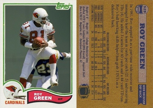 Roy Green St. Loius Cardinals 1982 Topps Custom Card | eBay