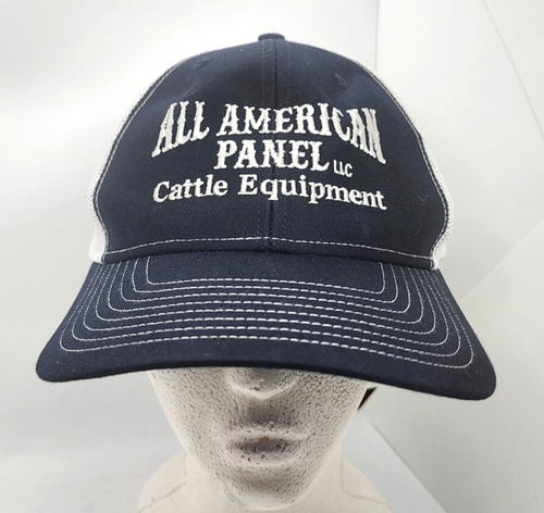 All American Panel LLC Cattle Equipment Baseball/Golf Hat Dk Blue ...