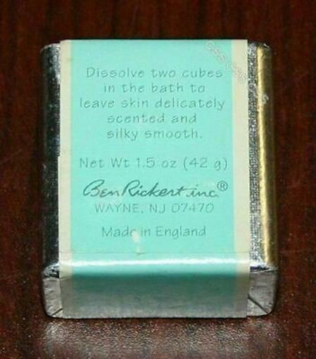 Ben Rickert Natural Botanicals Green Tea Luxury English Bath Cubes ...
