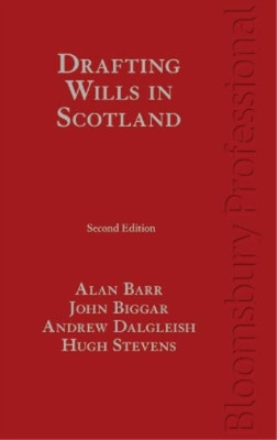 John Biggar Alan Barr Andrew Dalgl Drafting Wills in Scot (Mixed Media ...