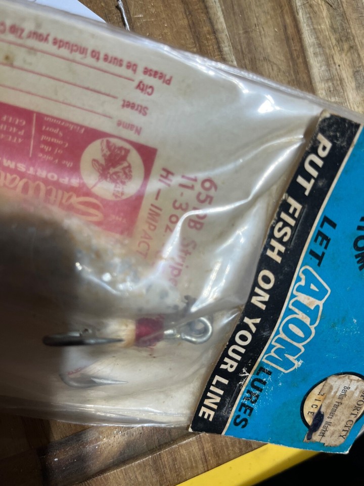 Striper Atom saltwater fishing lure (26079) | eBay