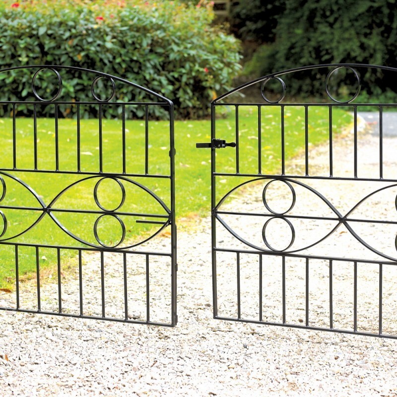 Modern Wrought Iron Gates And Fences Metal Gates | Wrought Iron Style