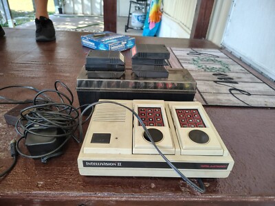 Mattel Intellivision 2 II Console Bundle With Games + Controllers ...