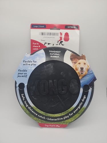 KONG Flyer EXTREME Rubber Dog Throw Toy Large NEW | eBay