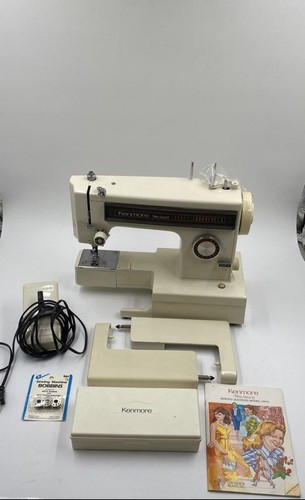 Kenmore 158 Ultra-Stitch 12 Domestic Sewing Machine With Accessories ...