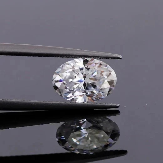 4 CT Natural White Diamond 9x11mm, 1 Pcs Oval Cut VVS1 D Grade ...