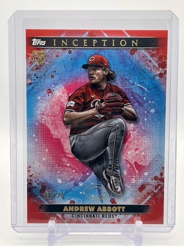 2024 Topps Inception ANDREW ABBOTT Rookie Red Color Match Cincinnati ...
