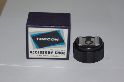 NEW TOPCON SUPER DM D RE ACCESSORY FLASH HOT SHOE ADAPTER in ORIGINAL ...