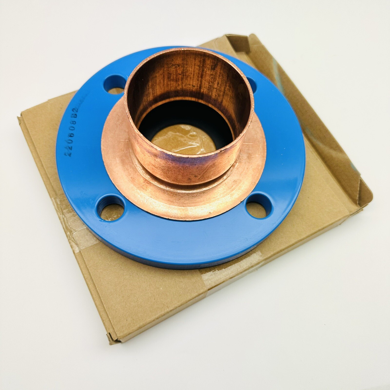 NIBCO #672 COMPANION FLANGE 3" SWEAT COPPER TWO-PIECE 125/150C (3-1/8 ...