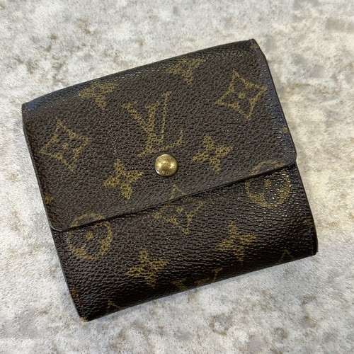 Louis Vuitton Vintage Trifold Leather Wallet Monogram Brown | Designer ...