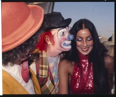 Cher smiling candid Vintage Original 2.25 x 2.25 Transparency with ...