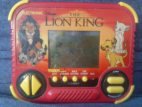 Tiger Electronics Disney The Lion King Vintage Handheld Electronic Game ...