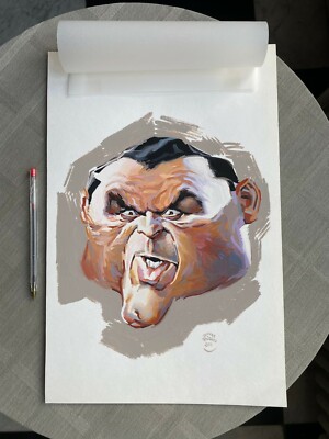 Thomas Frisano Drawing Original/Original Art 26 x 39 IN Excellent ...