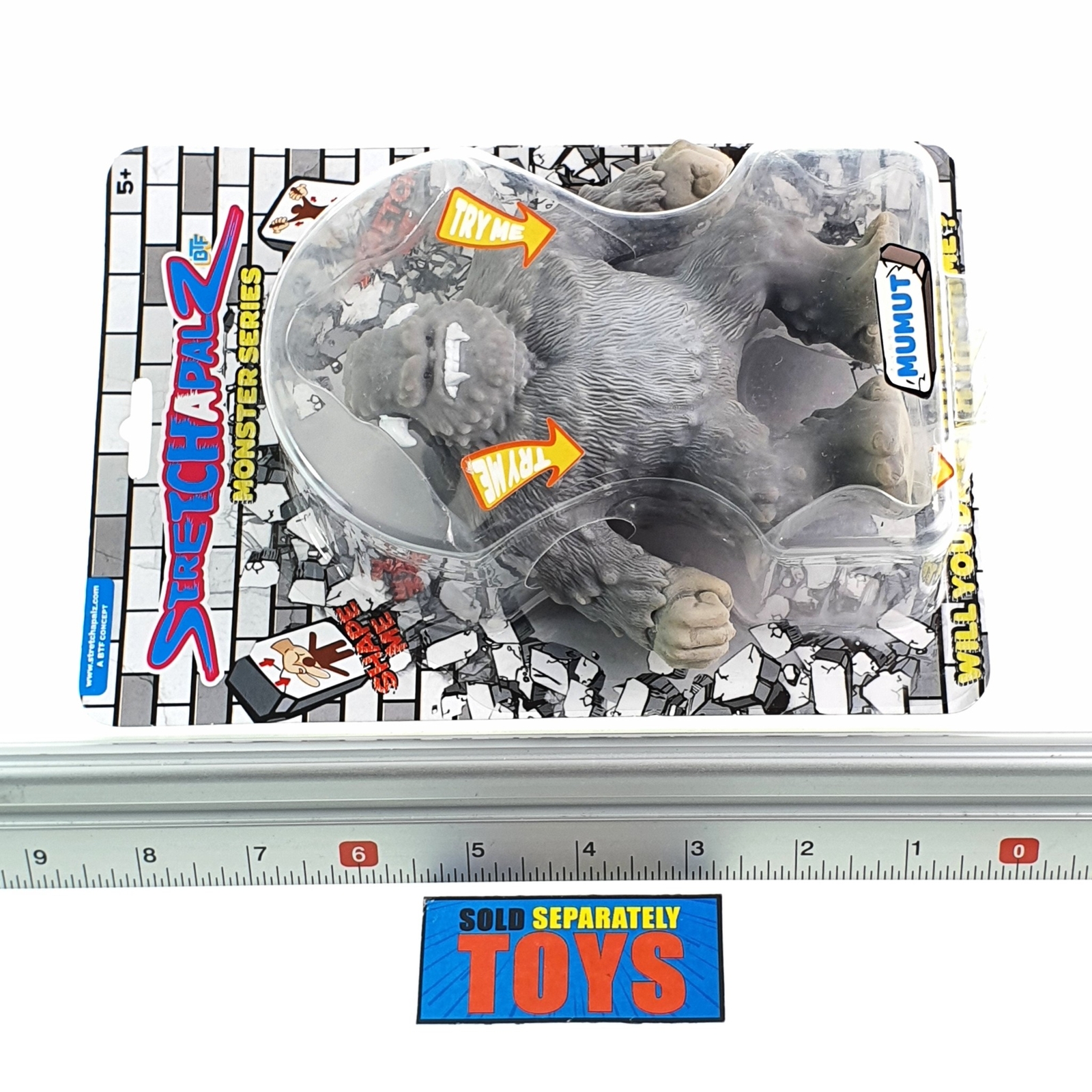 Stretchapalz Yaya Monster Series Blue Purple Yeti Stretch Squish 5 ...