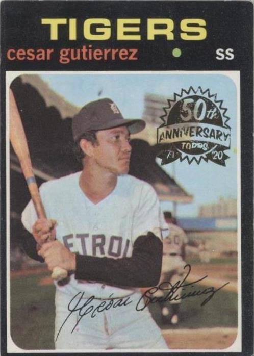 2020 Topps Heritage - 1971 Buybacks Cesar Gutierrez #154 for sale ...