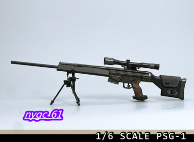 1/6 Snipe Rifle Gun Weapon Model Soldier Props Fit 12'' Action Figure ...