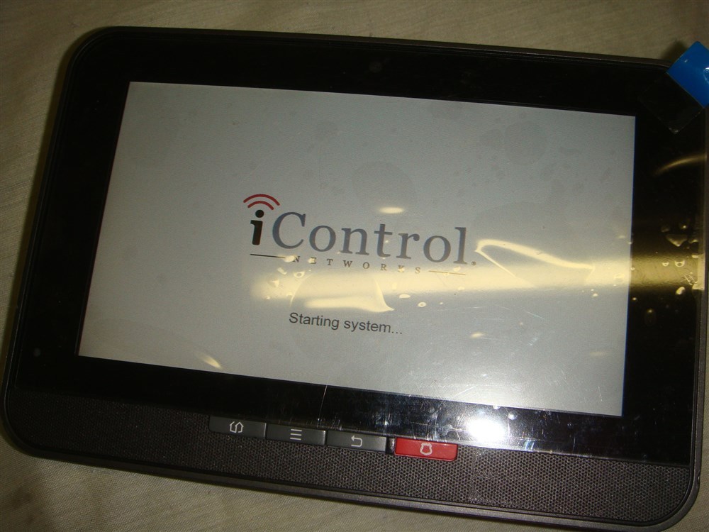 TECHNICOLOR XFINITY ICONTROL TCA203 COM HOME AUTOMATION TOUCHSCREEN ...