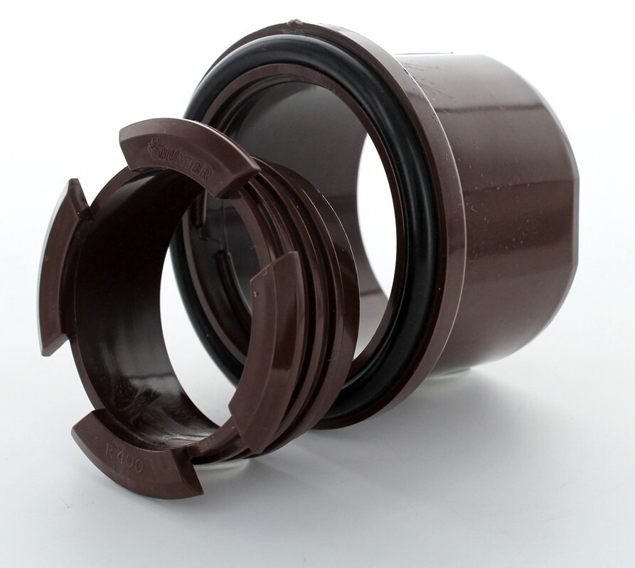 Hunter R400 Uni-Fit Gutter Outlet Universal Spigot for Round or Square ...