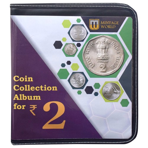 WORLD 2 Coin Collection Album 160 Pockets Multi Color | eBay