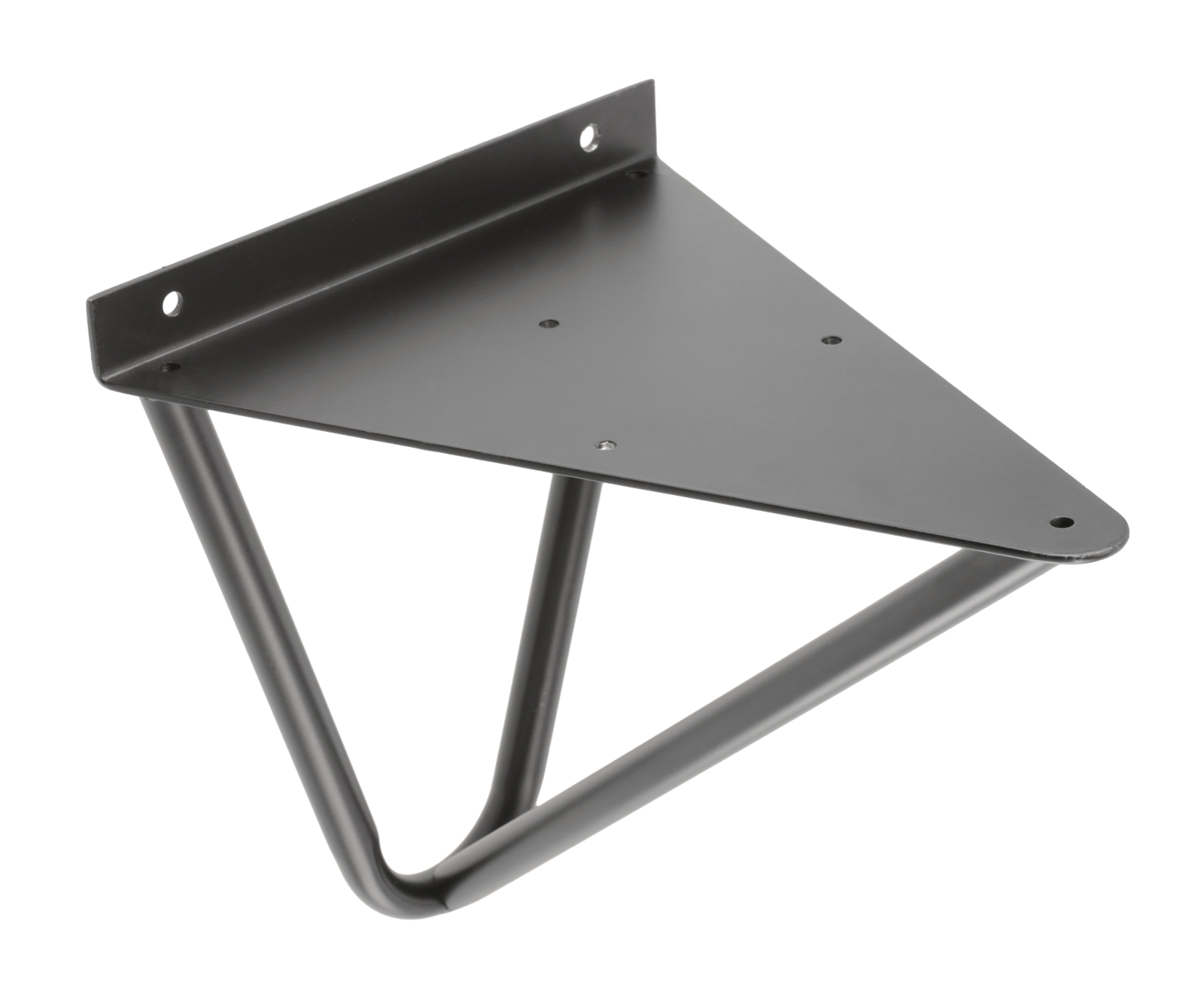 Shelf Support Matt Black Industrial Triangle Wall Bracket Metal | eBay UK